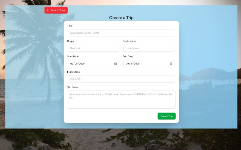 PackChecklist.com - Free Travel Checklist App